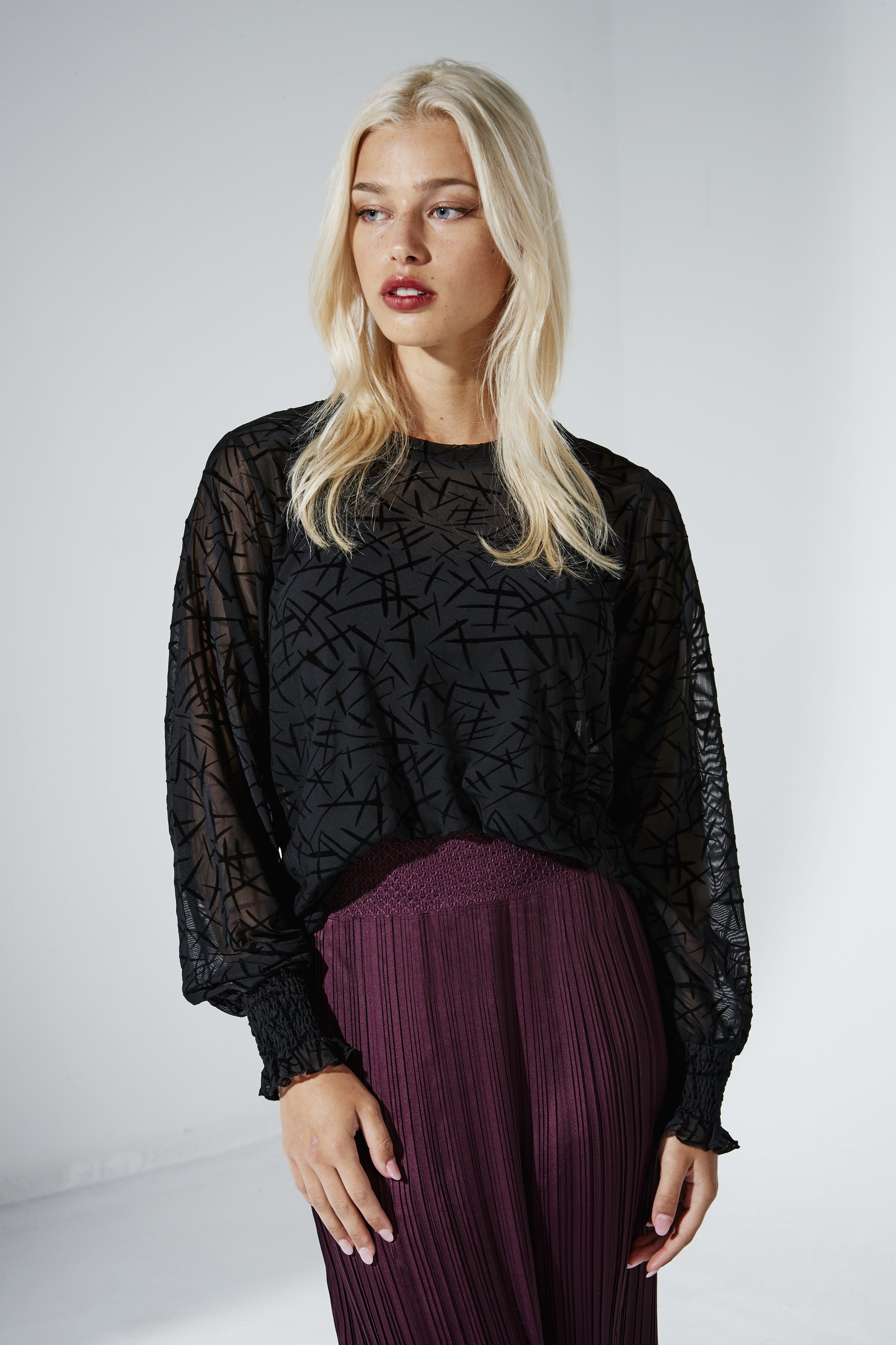 Mesh Women's Top - BRAND-DUO : gabriella Clothing NZ - Women's Clothing ...