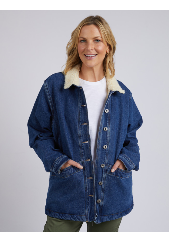 Darcy Denim Women's Shacket - Elm | Buy Elm Lifestyle Clothing Online ...