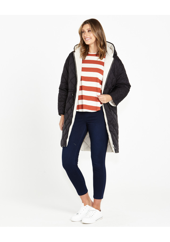 Alexa Women's Reversible Puffer Jacket - Betty Basics | Buy Betty ...